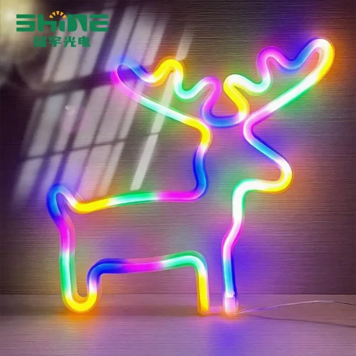 Deer Neon Sign – SHINE Reindeer Neon Light UK | Hangzhou Yaoyu ...